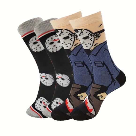 Accessories | Friday The 13th Jason Socks Two Pack | Poshmark